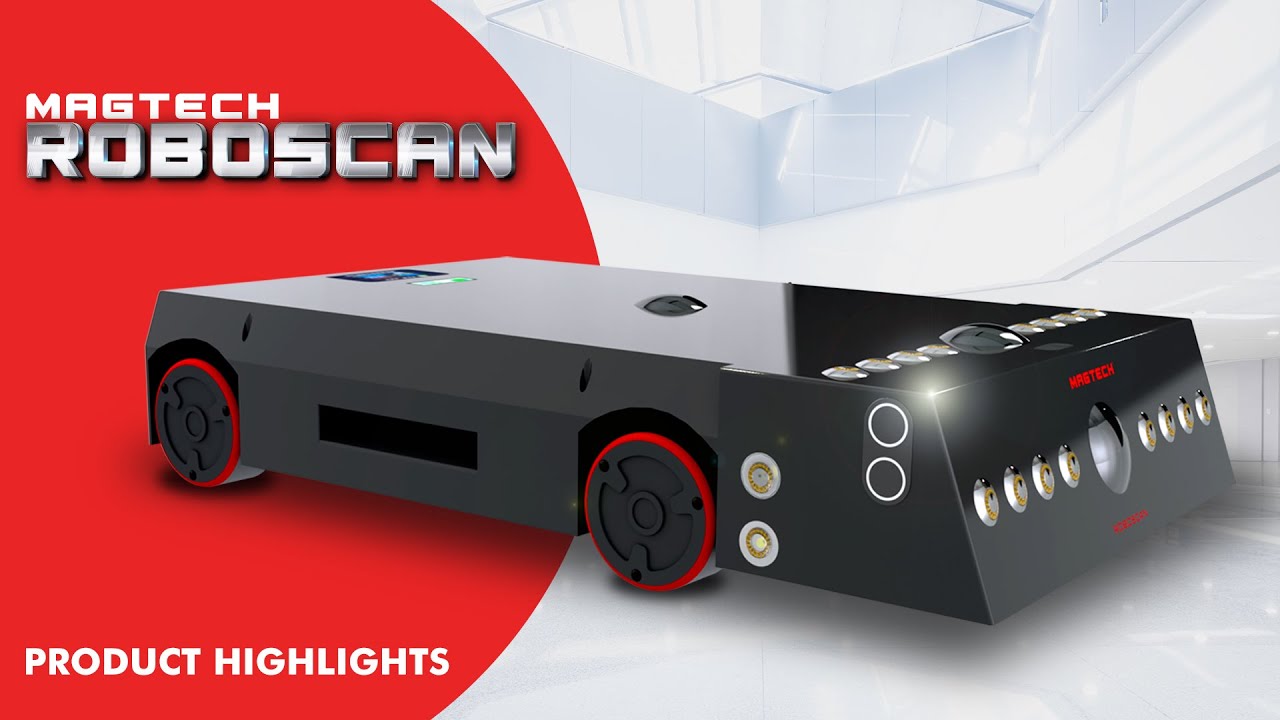 Roboscan - Magtech | Under Vehicle Surveillance System - YouTube