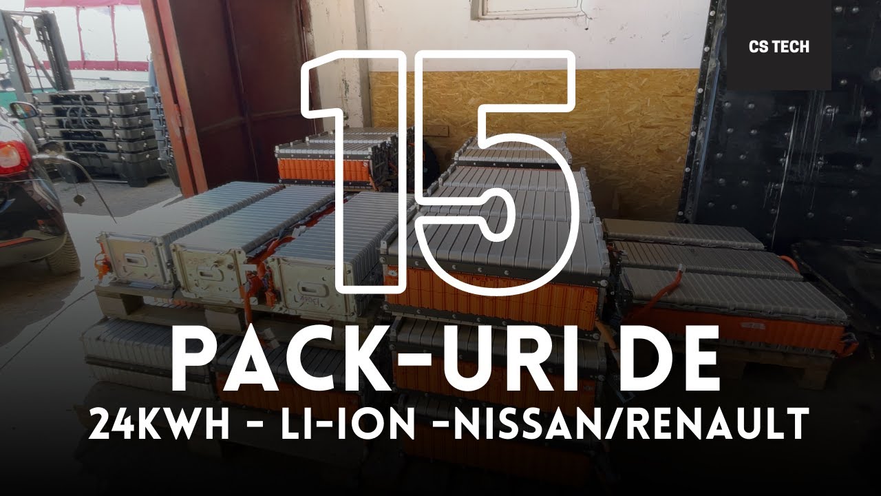 Am găsit 15 pack-uri de acumulatori Li-Ion pentru sistemele ...