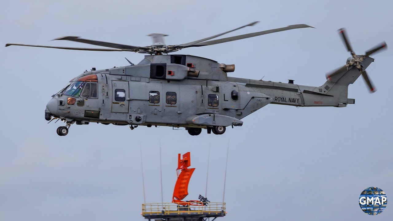 Royal Navy Merlin Helicopters at de Kooy #navy #aviation #helicopter ...