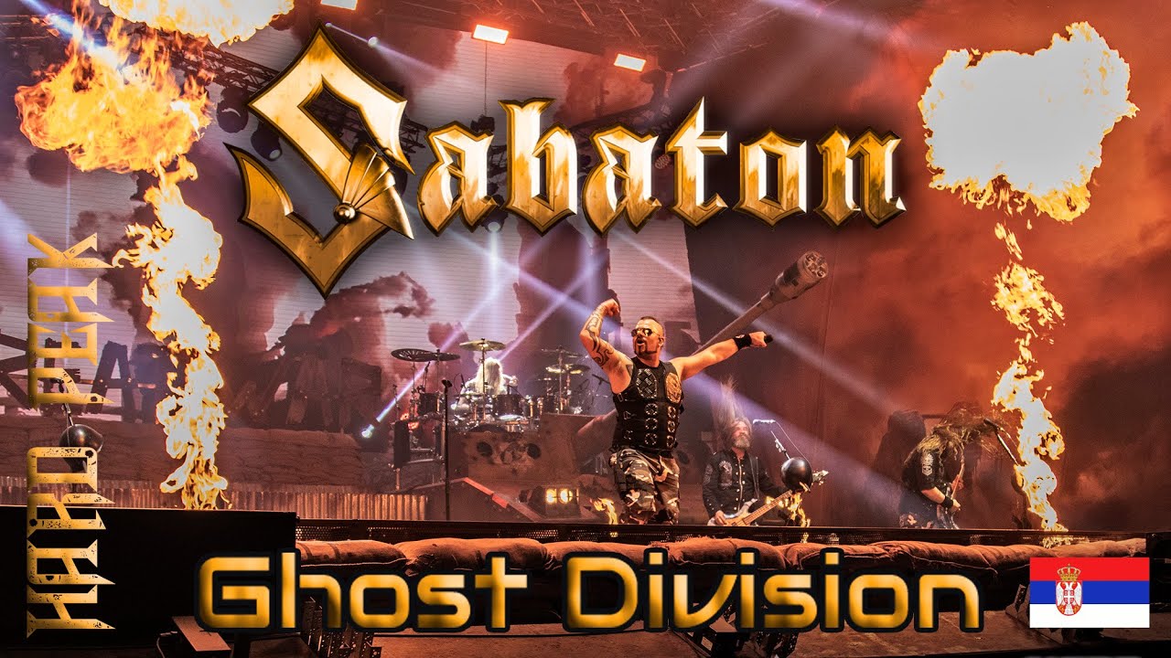 SABATON - Ghost Division / EXIT Fest, Novi Sad, Serbia, July 9th 2021 ...