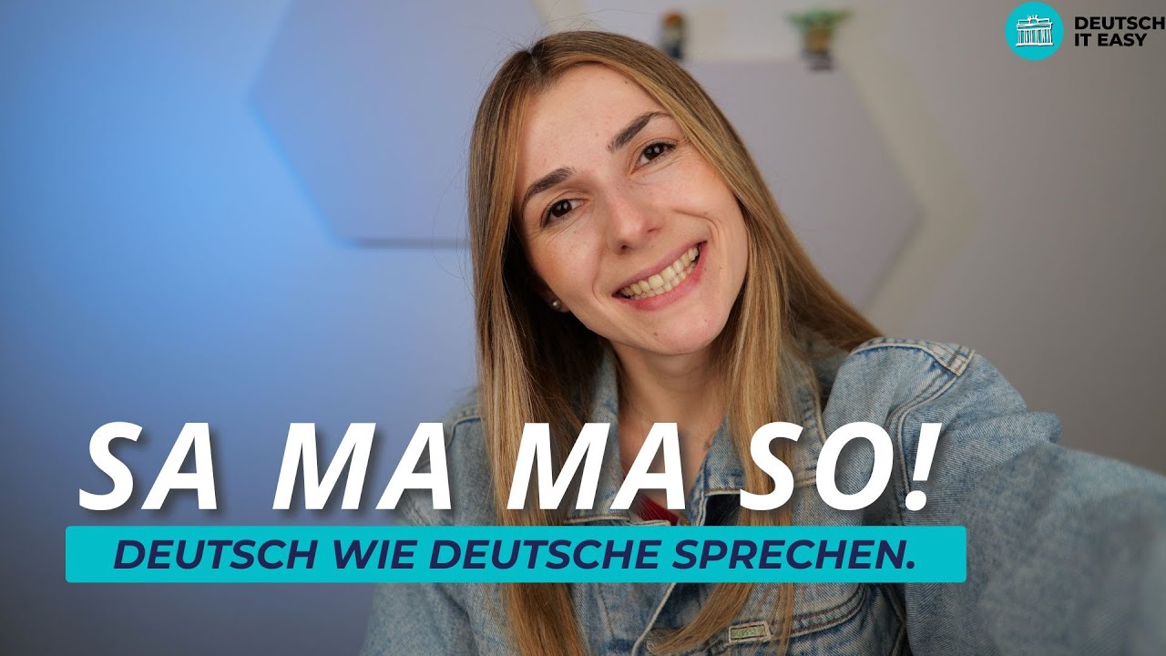 Deutsch wie Deutsche sprechen | WIE GEHT DAS? - YouTube