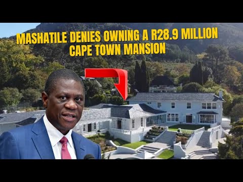 Mashatile's Shocking Denial: The Truth Behind the R28.9 Million Cape ...