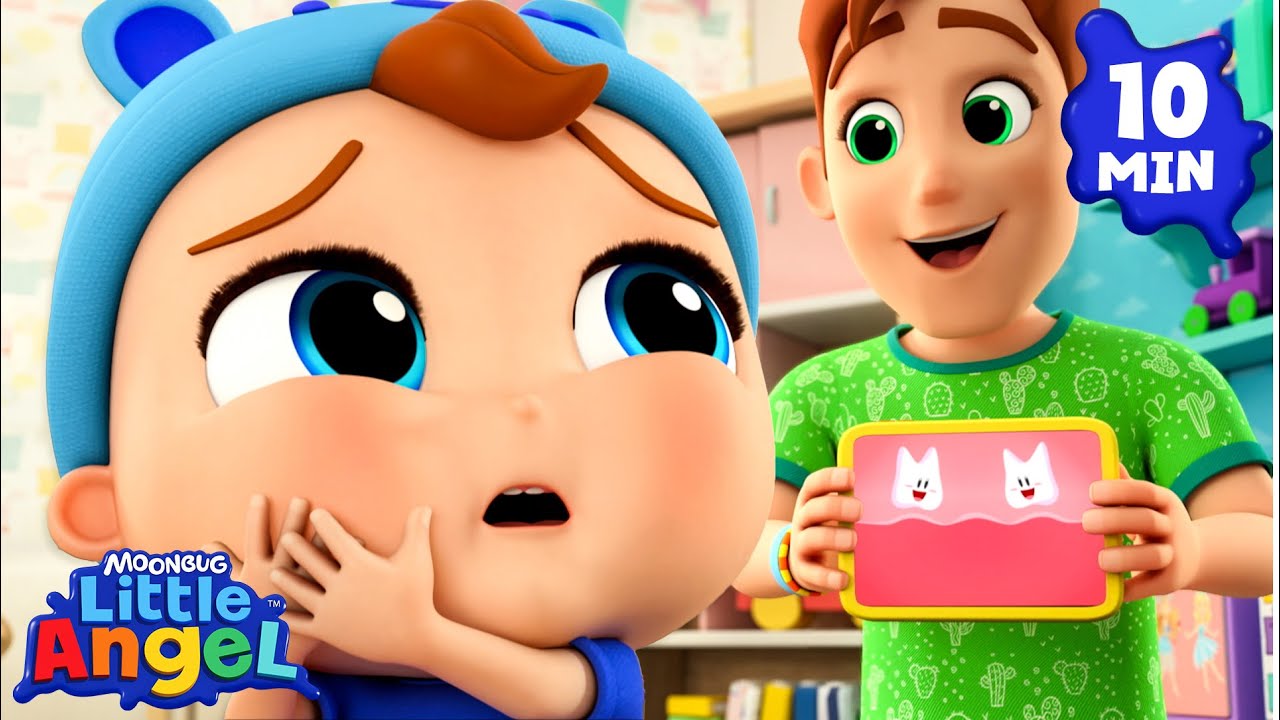 Baby Tooth Boo-Boo🦷 | Little Angel | Kids Songs | Moonbug Mornings 🌞 ...
