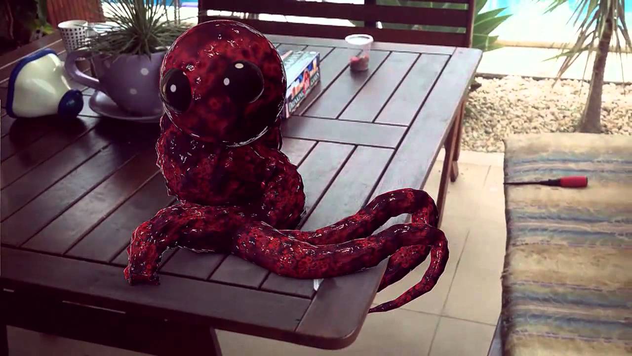 Alien Motion Tracking Test - YouTube