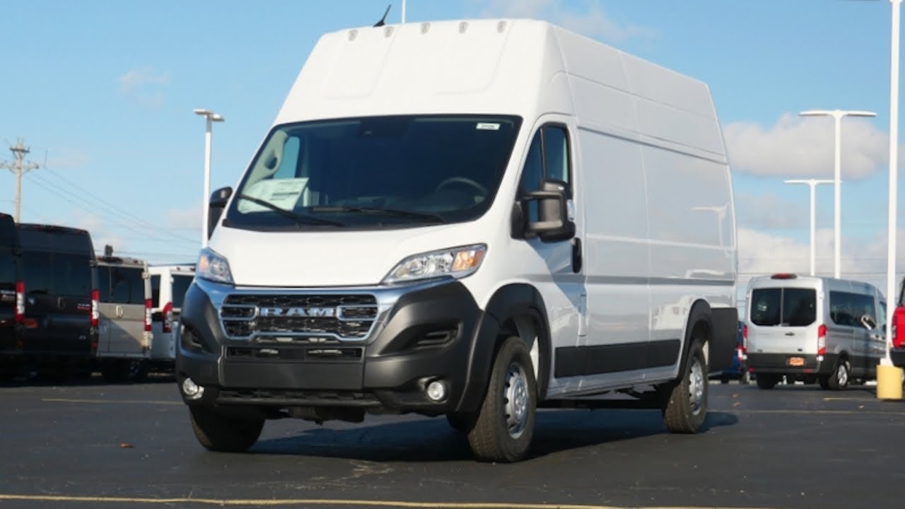 NEW Super High Roof! 2023 Ram ProMaster 3500 Cargo Van | 31124T - YouTube