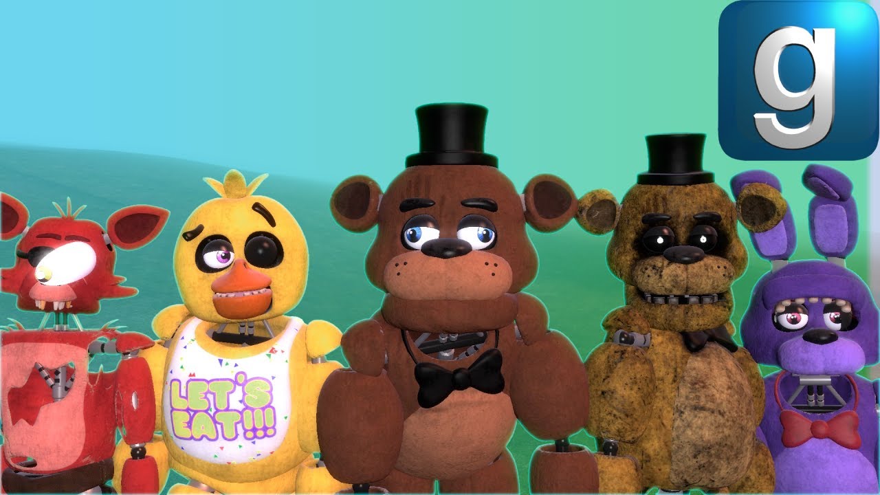 Reviewing Fnaf Models | Gmod FNAF - YouTube