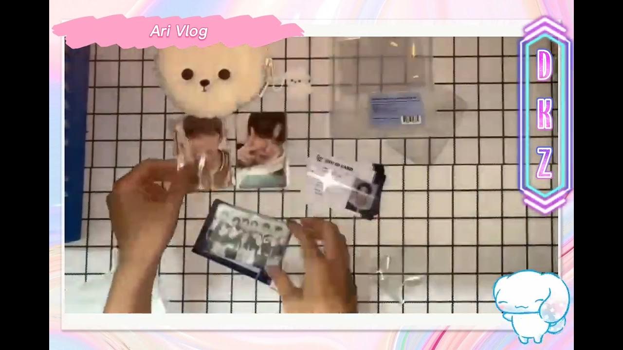 [ARILOG] DKZ DTU FANCON MD. ID & PHOTOCARD SET & DANGREE MINI POUCH - YouTube
