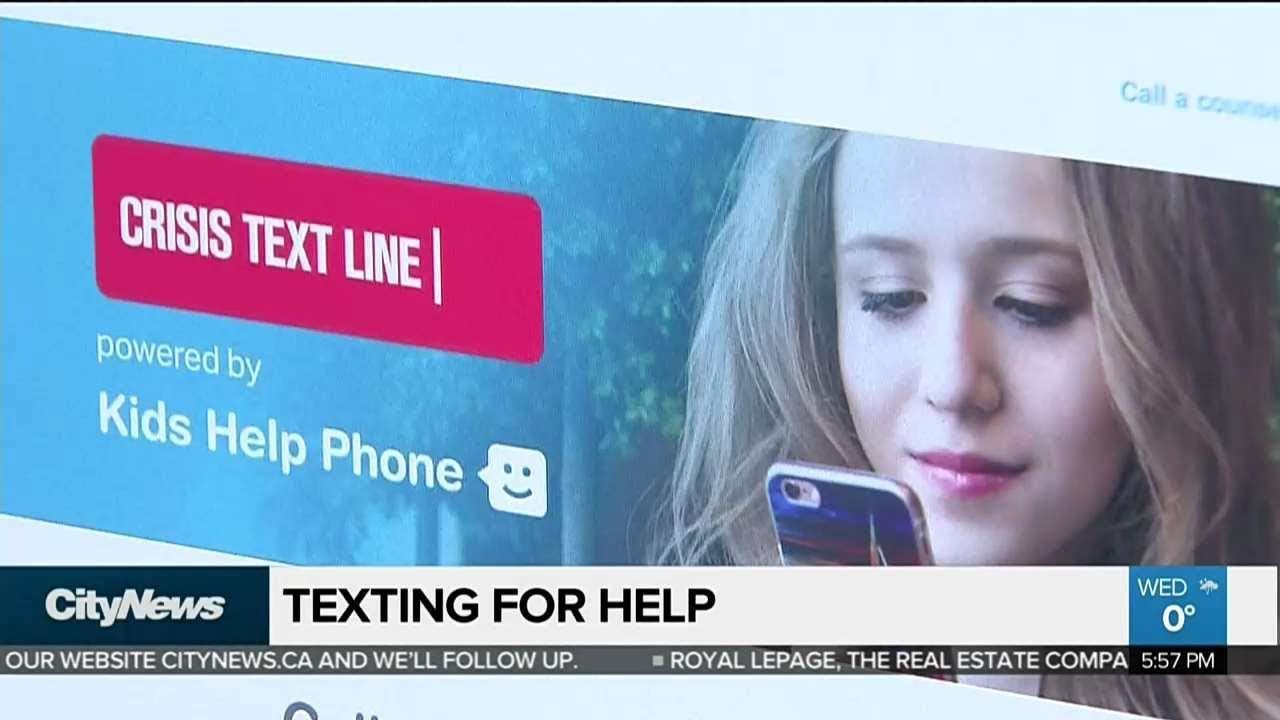 Kids Help Phone to offer texting service - YouTube