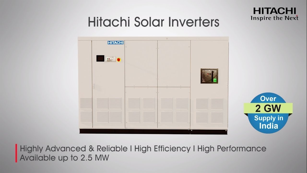 Hitachi Solar Inverters Animated Film - YouTube
