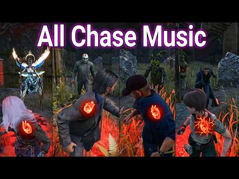 Dead By Daylight All Killers Terror Radius + Chase Music!