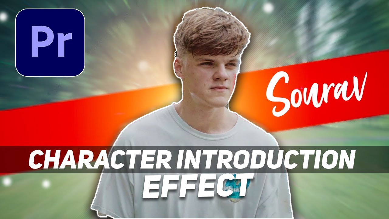 Character Intro Freeze Frame Effect - Premiere Pro CC 2020 Tutorial ...