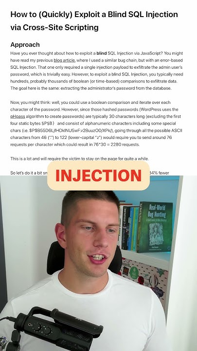 $30,000 blind SQL injection chained with blind XSS #bugbounty #bugbountytips #bugbountyhunter ...