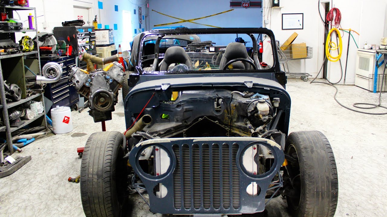 Jeep Rod Get It's FINAL Body Modification - YouTube