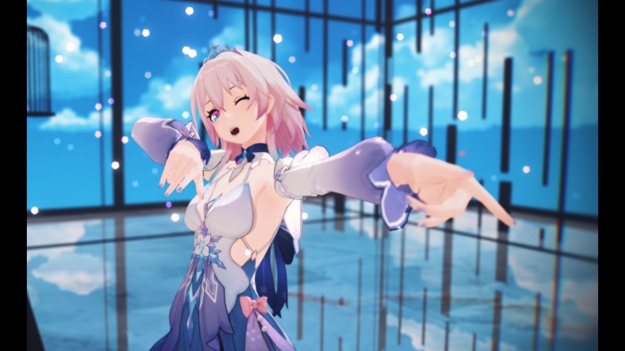 【Honkai：Star Rail MMD／4K／60FPS】March 7th【ヒアソビ】 - YouTube