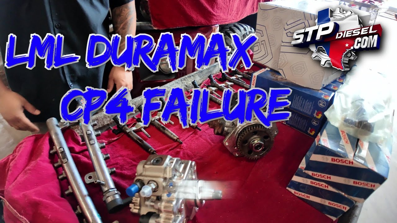 LML DURAMAX CP4 FAILURE/ FUEL SYSTEM FIX/ STP DIESEL - YouTube