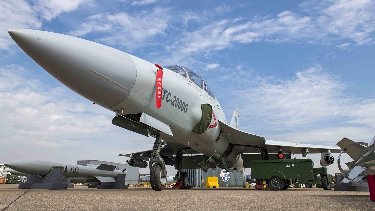 Every model of Chinese air force aircraft arrives at the Zhuhai Air ...