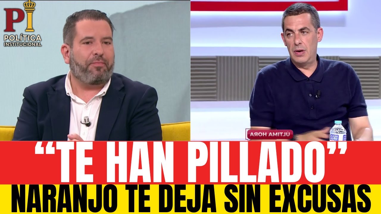 NARANJO DESMONTA al DIRECTOR de EL PLURAL en DIRECTO: “¡DEJA DE MENTIR ...