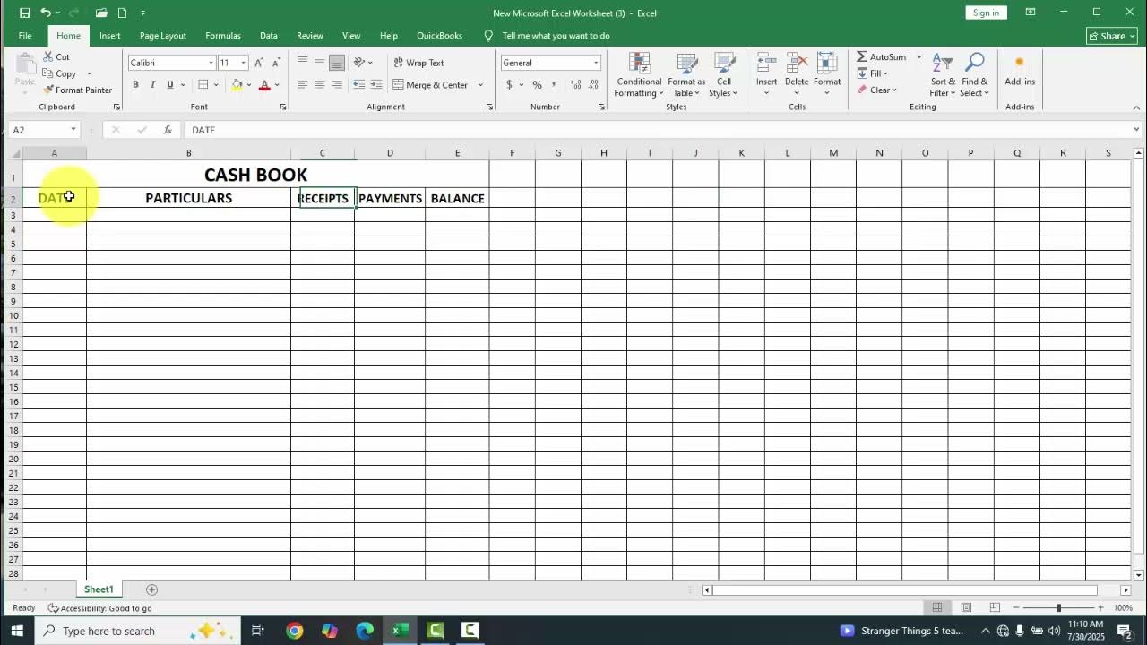 EXCEL BASIC 1 - YouTube