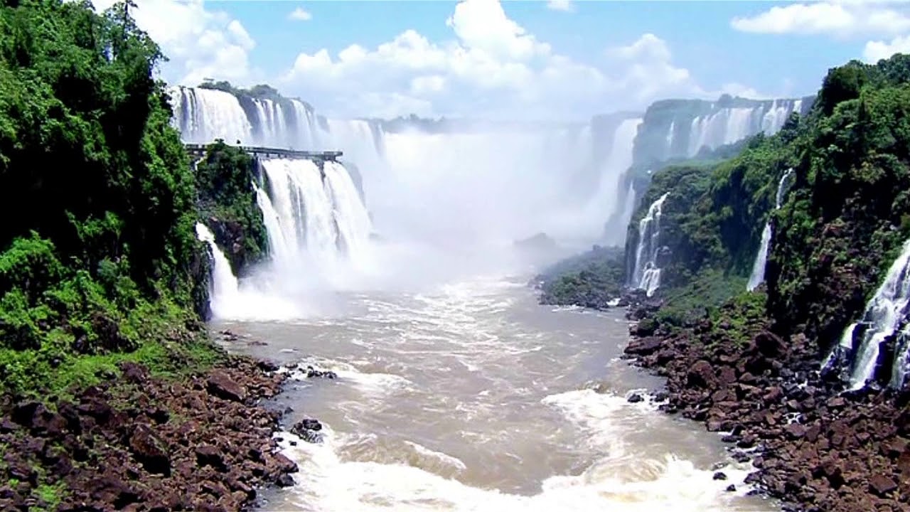 Spectacular waterfall scenery2 - YouTube