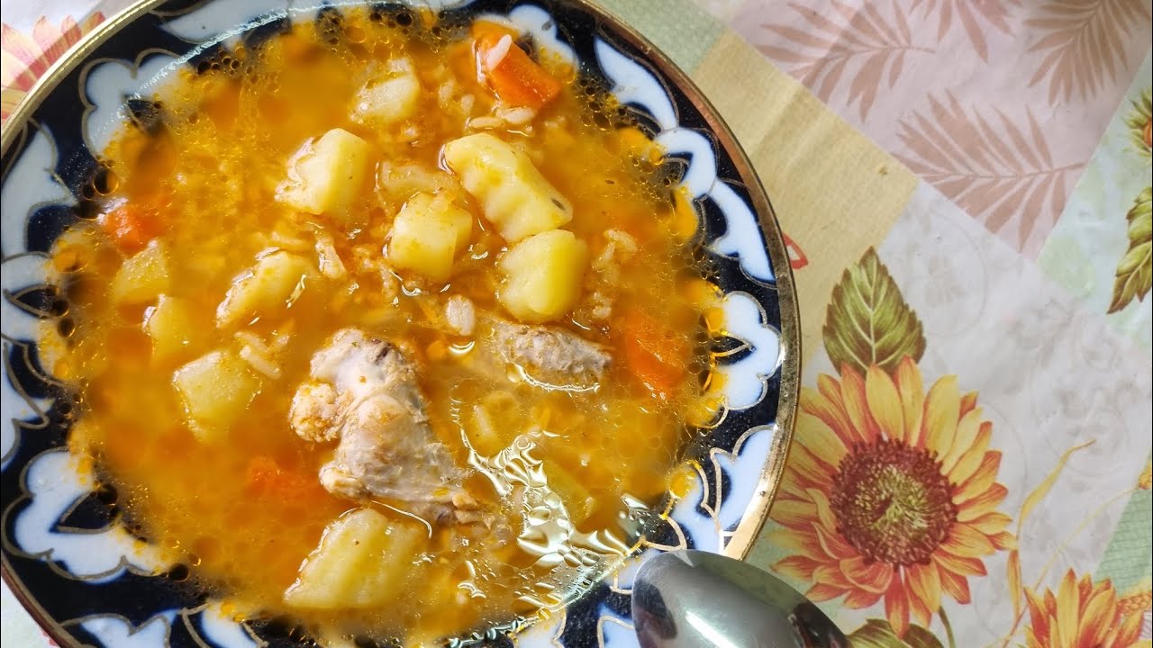 Гуручдан шурва пишди🫠. Guruch shurva🫠 - YouTube