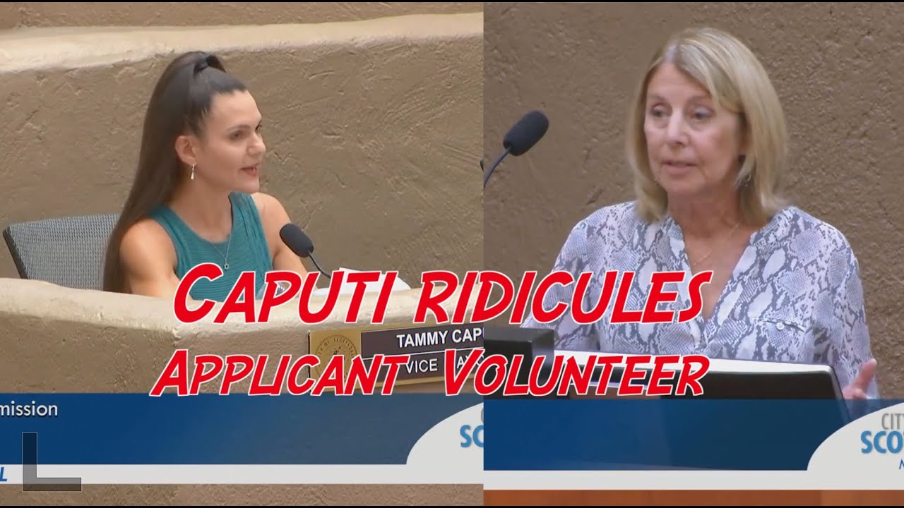 Caputi confronts & bullies Laurie, a resident who applied to volunteer ...