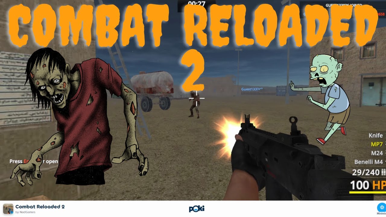Outbreak Combat: Humans vs. Zombies | Combat Reloaded 2 - YouTube