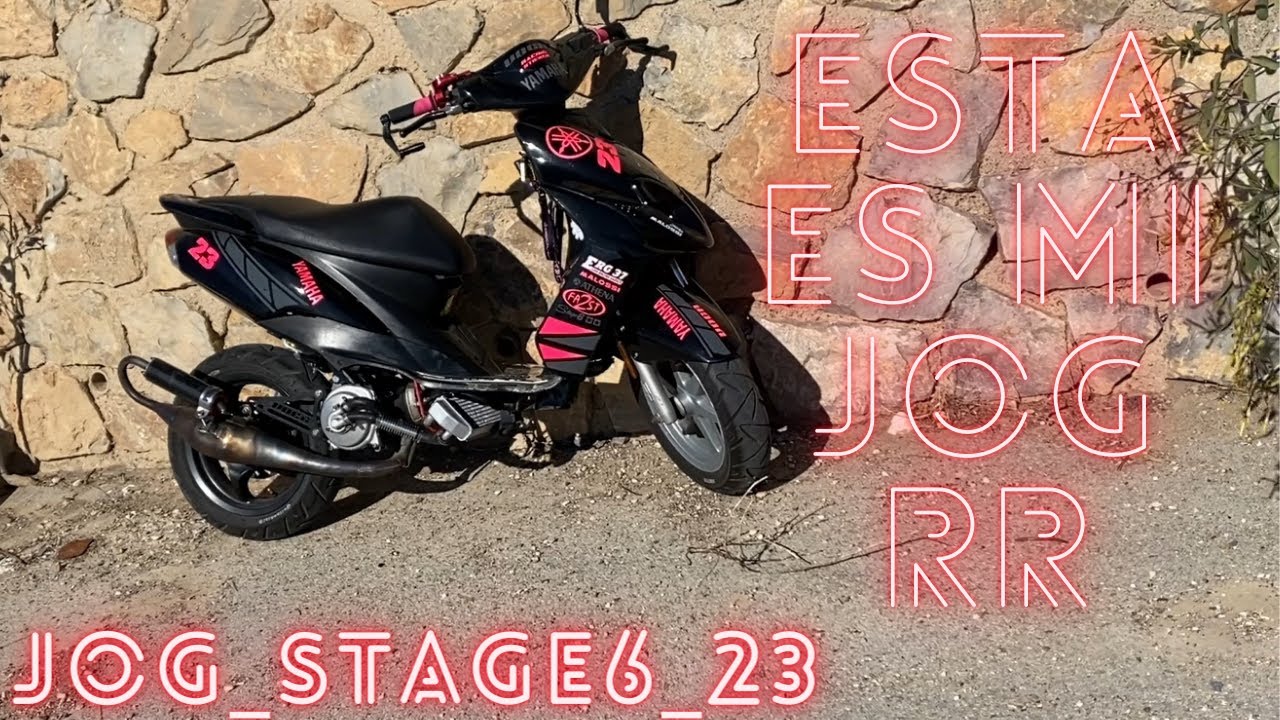 ESTA ES MI YAMAHA JOG RR - YouTube