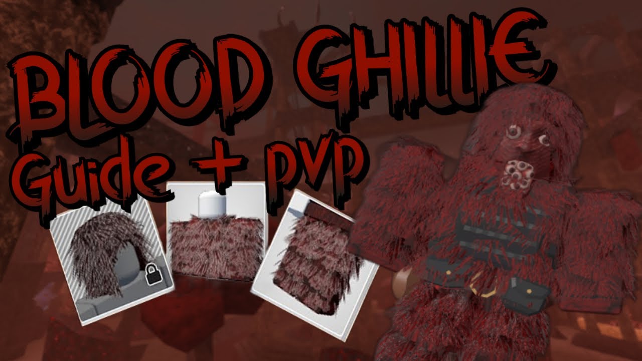 HOW TO GET the *BLOOD GHILLIE* - Apocalypse Rising 2 (Roblox) - YouTube