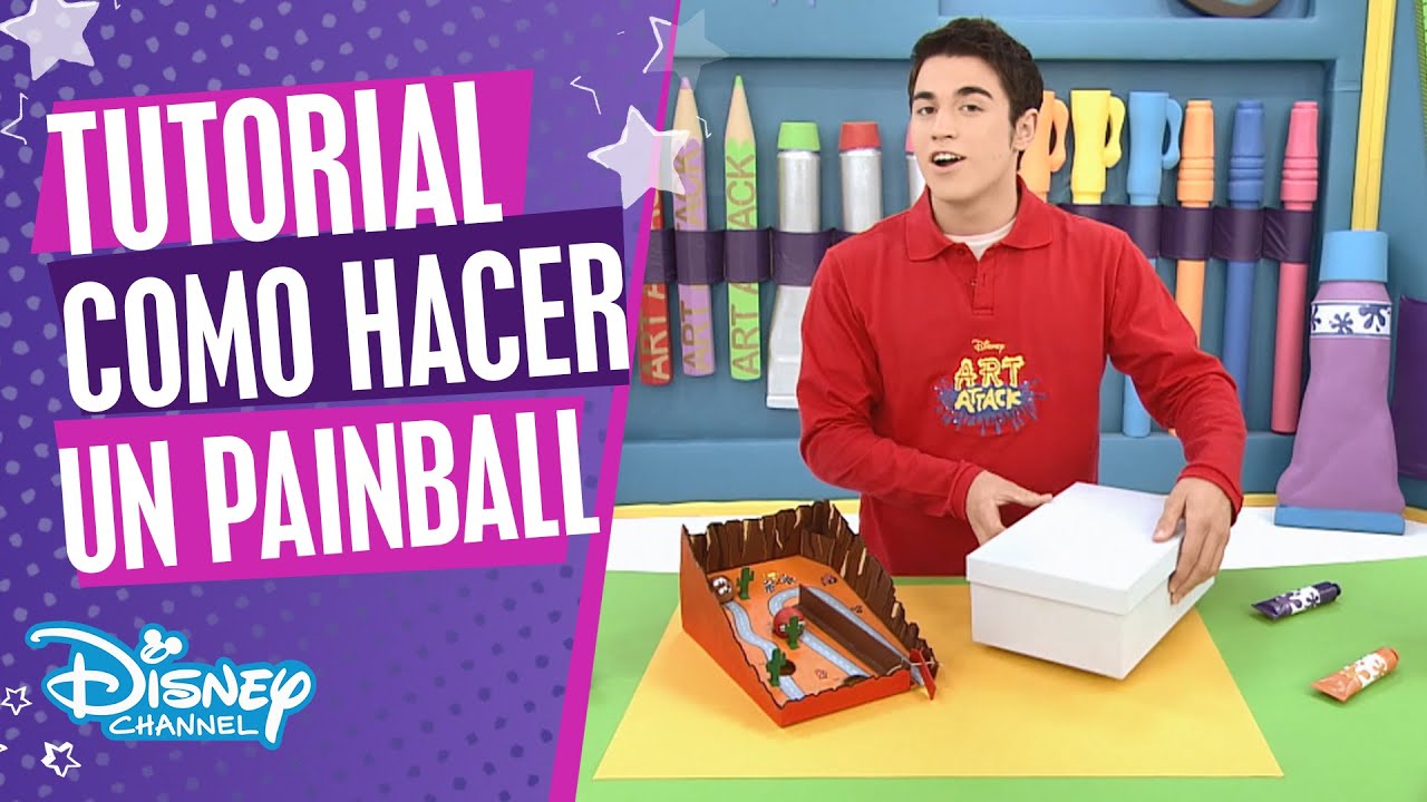 Art Attack: Pin ball | Disney Channel Oficial - YouTube