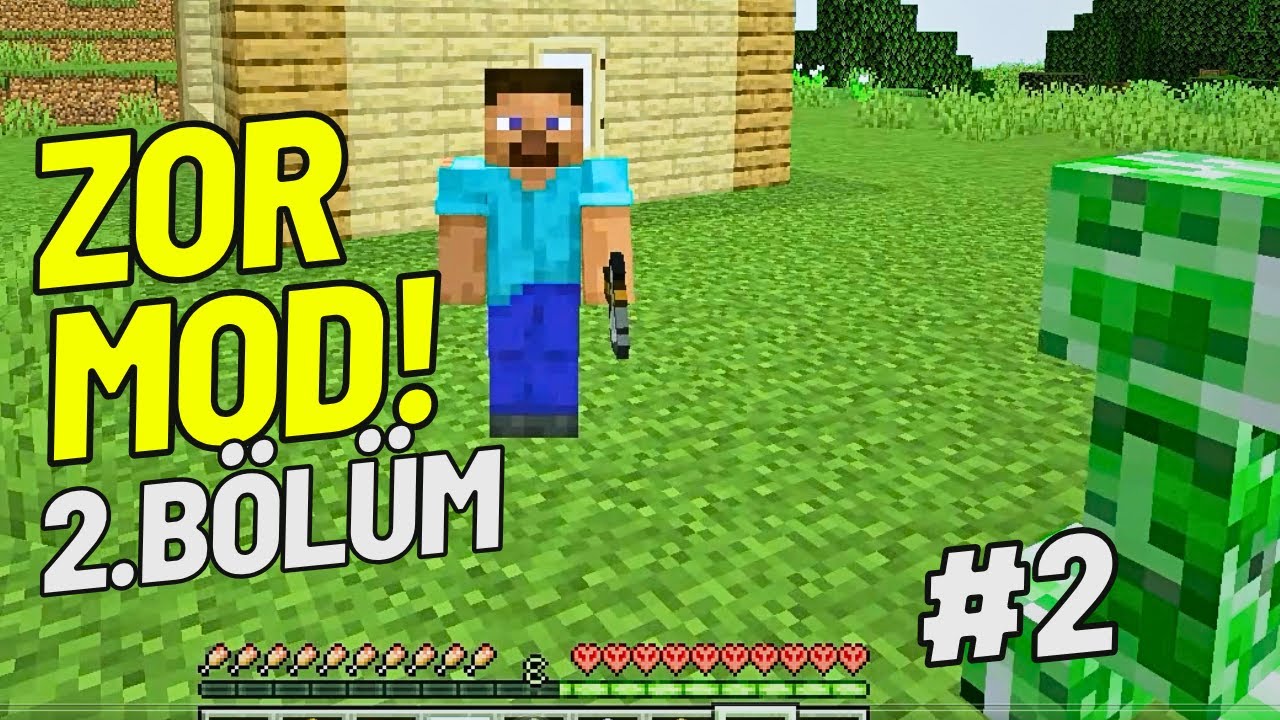 MİNECRAFT ZOR MOD 2. BÖLÜM (ÇOK ZOR!) - YouTube