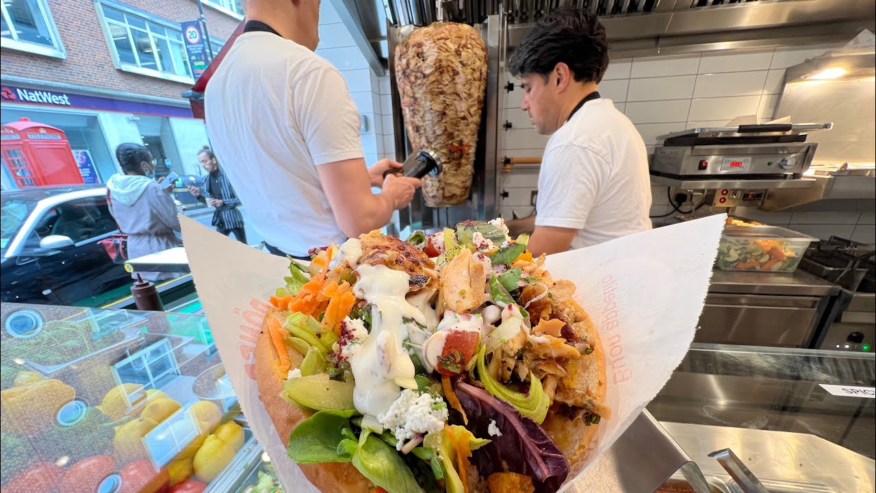 THE BEST STREET FOOD IN LONDON - GERMAN DONER KEBAB - YouTube