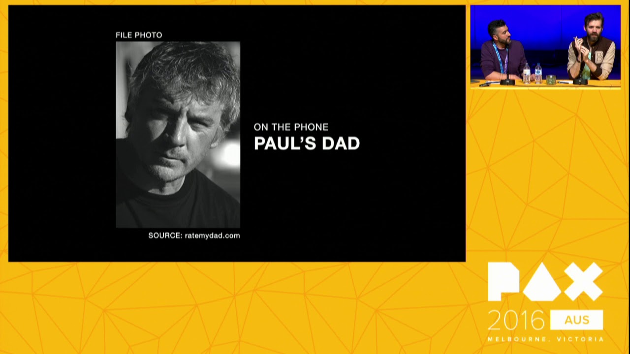 Paul's dad appears on 28 Plays later, live! - YouTube