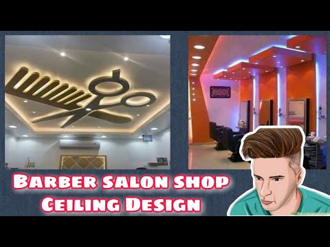 Barber Salon Ceiling Design | How To Make Saloon Pop Ceiling Design ...