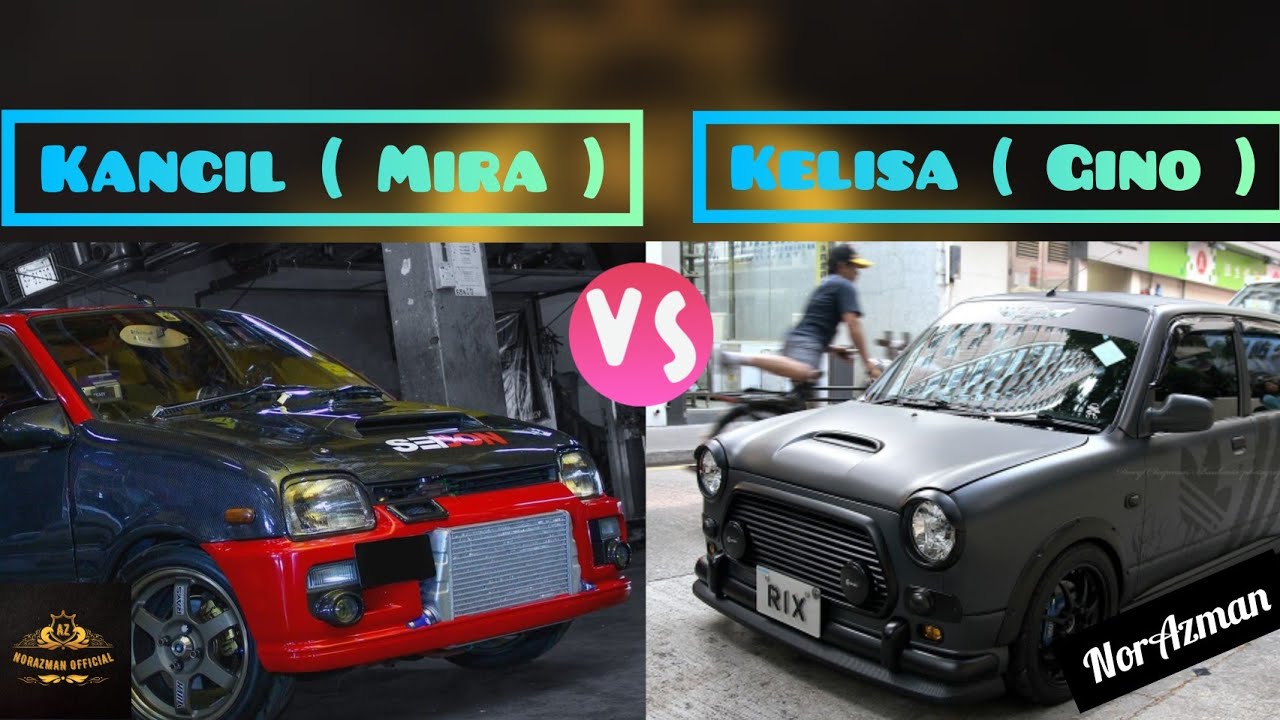 Kancil Vs Kelisa ( Drift at Night ) Location Entah lah labuu !!! - YouTube