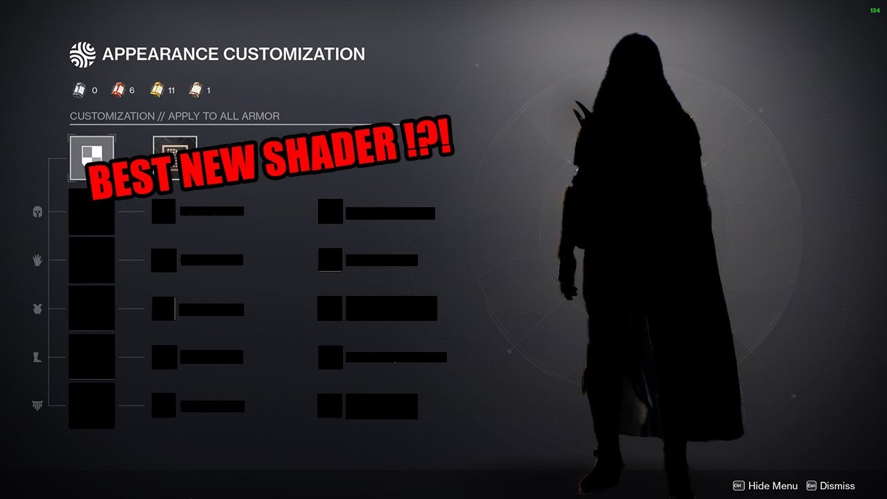 NEW! AMAZING Vex Shader! Destiny 2 Fashion - YouTube