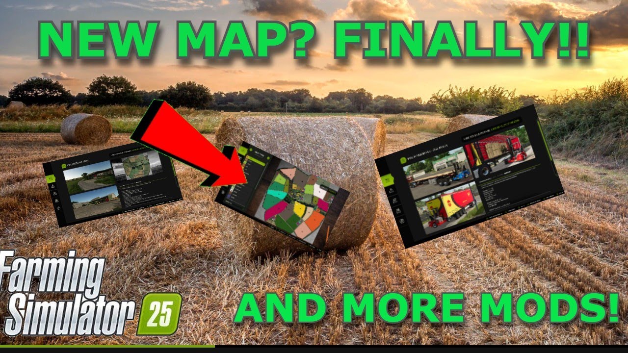 Farming Simulator 25 new mods! and a new Map! - YouTube