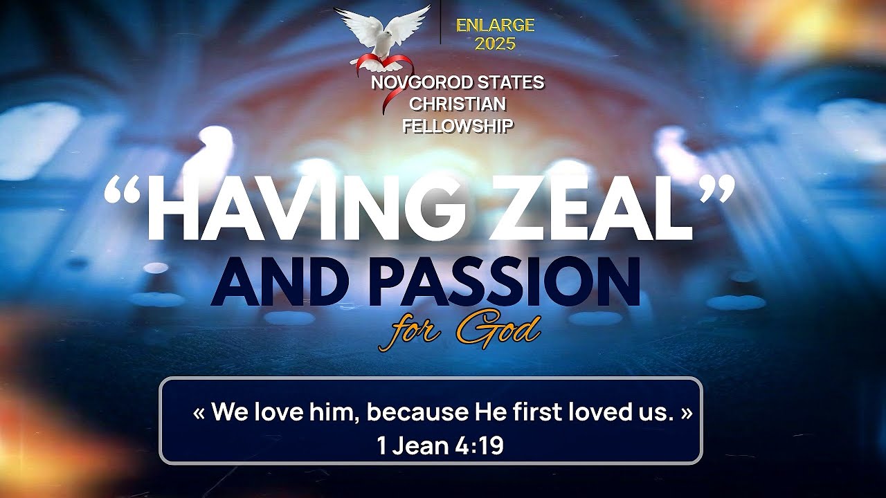 Having zeal and Passion for God . Sunday service| October.12.2025 | Min ...