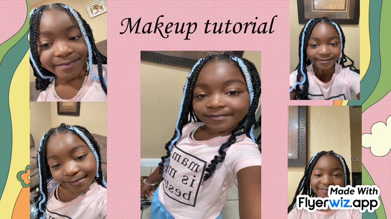 first makeup tutorial - YouTube