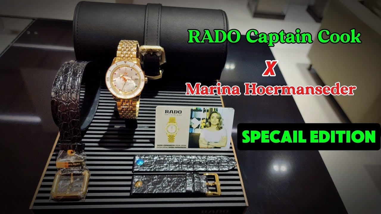 #RADO Captain Cook X Marina Hoermanseder Heartbeat#Special Edition# ...