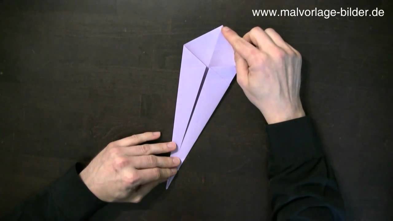Origami Schwan Faltanleitung - Anleitung zum Falten - YouTube