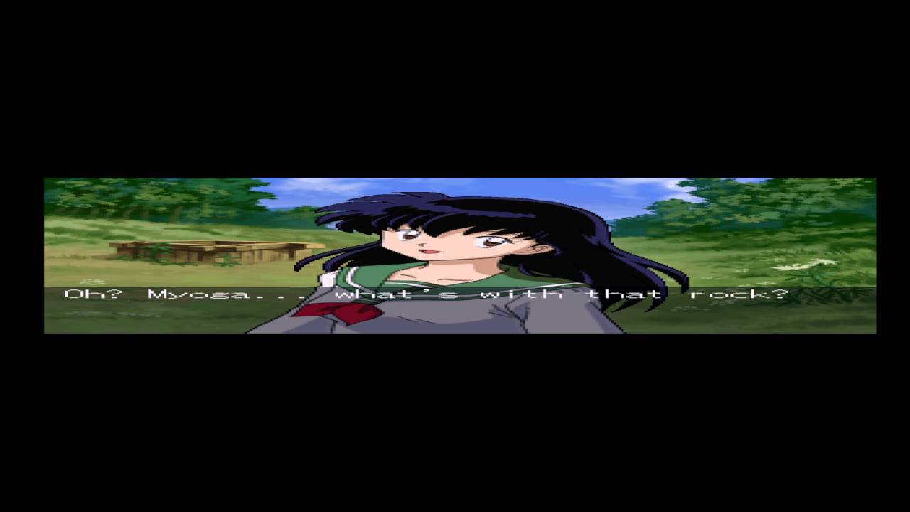 InuYasha: A Feudal Fairy Tale - Kagome Intro (PS1 / PlayStation ...