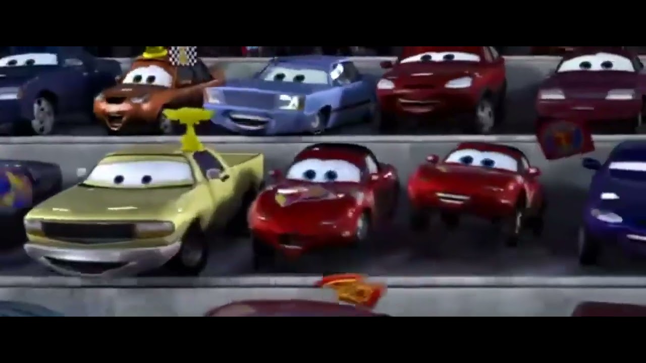 Cars Cars (2006) Dinoco 400 (Part 4) (Sound Effects Version) 20th ...