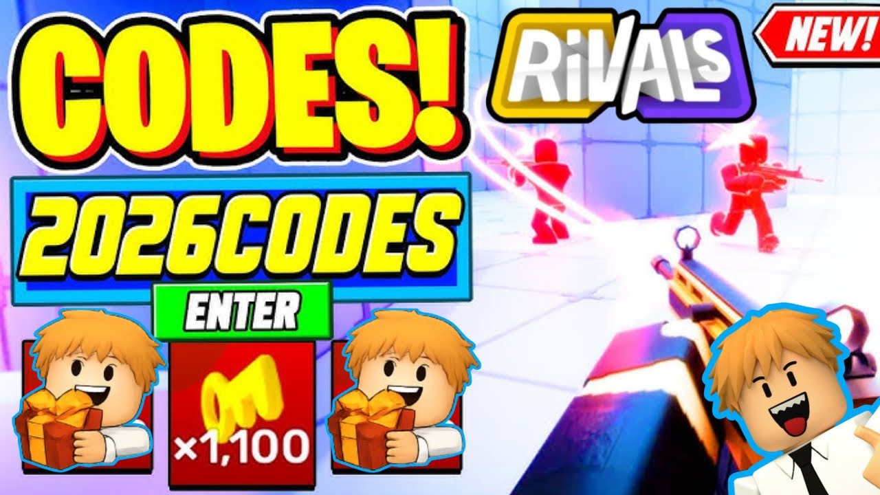 NEW ALL WORKING KEYS CODES FOR RIVALS IN 2026! ROBLOX RIVALS CODES ...