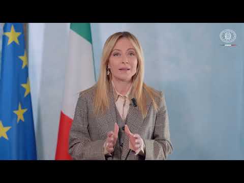 IL VIDEOMESSAGGIO DI GIORGIA MELONI
