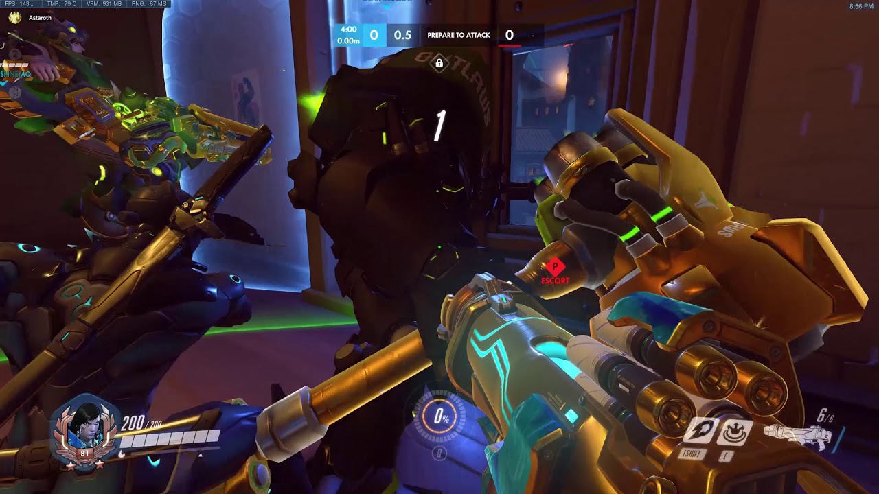 Overwatch: Blue Reign - Practice - 2-9-18 Match One - YouTube