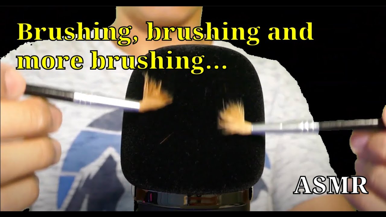 Brushing, brushing and more brushing || ASMR - YouTube