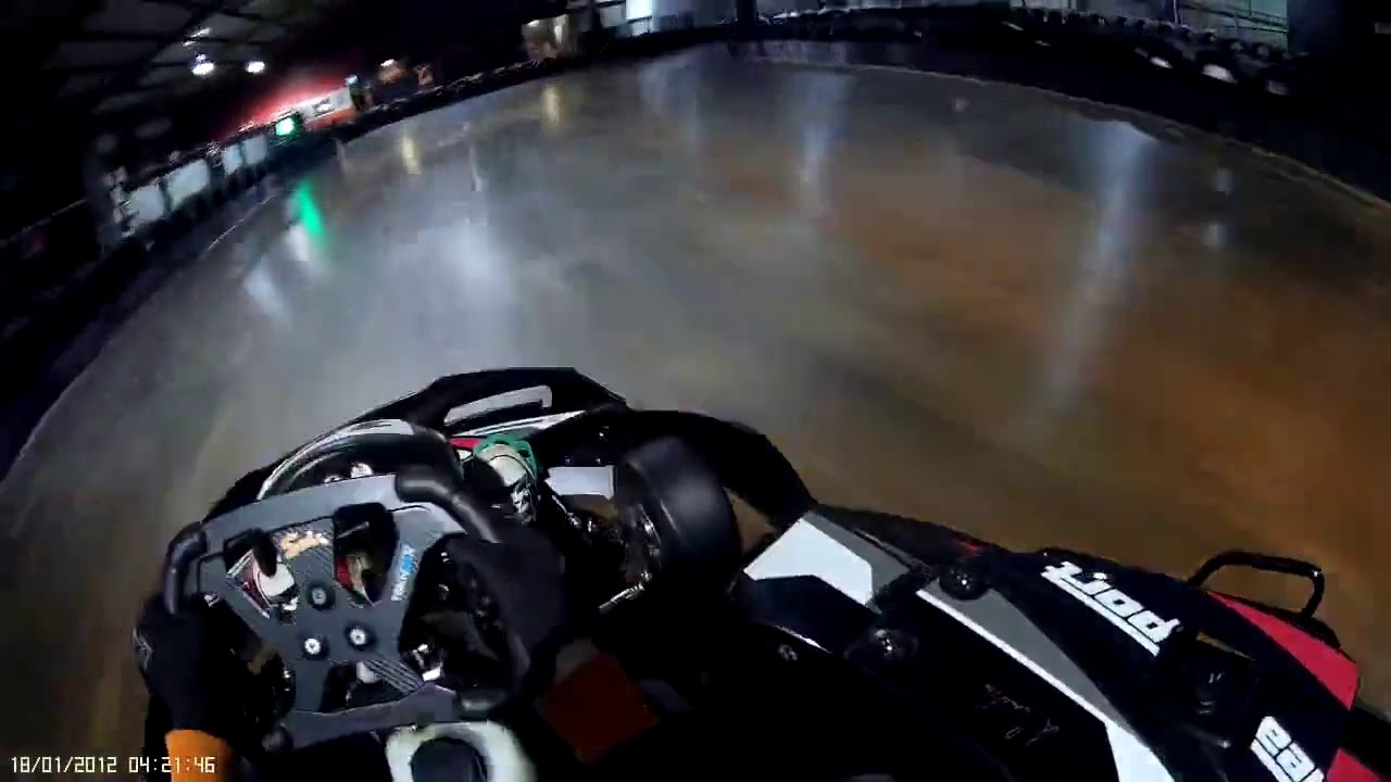 Karting at TeamSport Cardiff on 18.01.12 at 04.27 CAM1 MBGUSSG7VW - YouTube