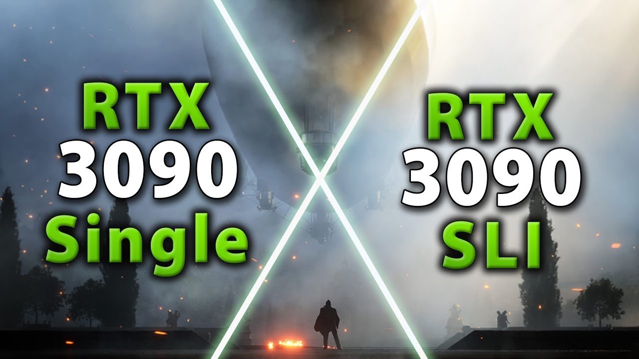RTX 3090 SLI vs Single -- Test in 7 Games (4K - 8k) - YouTube