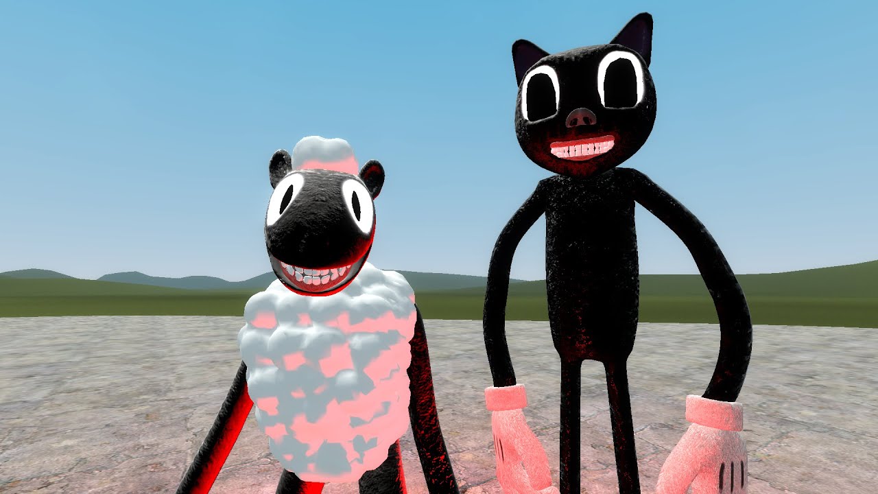 Cartoon Sheep VS Cartoon Cat [Garry's Mod] - YouTube