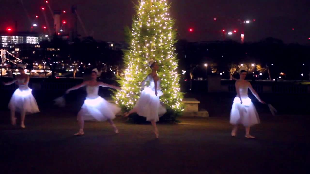 Snowflake Ballerinas - Ballet Dancers - LED Snowflake Ballerinas - YouTube